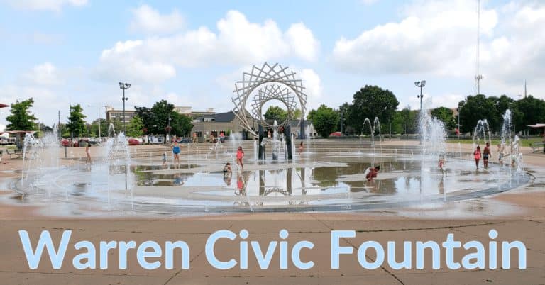 Warren Civic Center Fountain | Metro Detroit Mommy