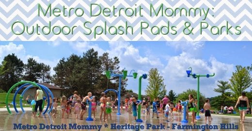 Warren Civic Center Fountain | Metro Detroit Mommy