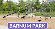 A Unique Playground Experience at Barnum Park in Birmingham, Michigan