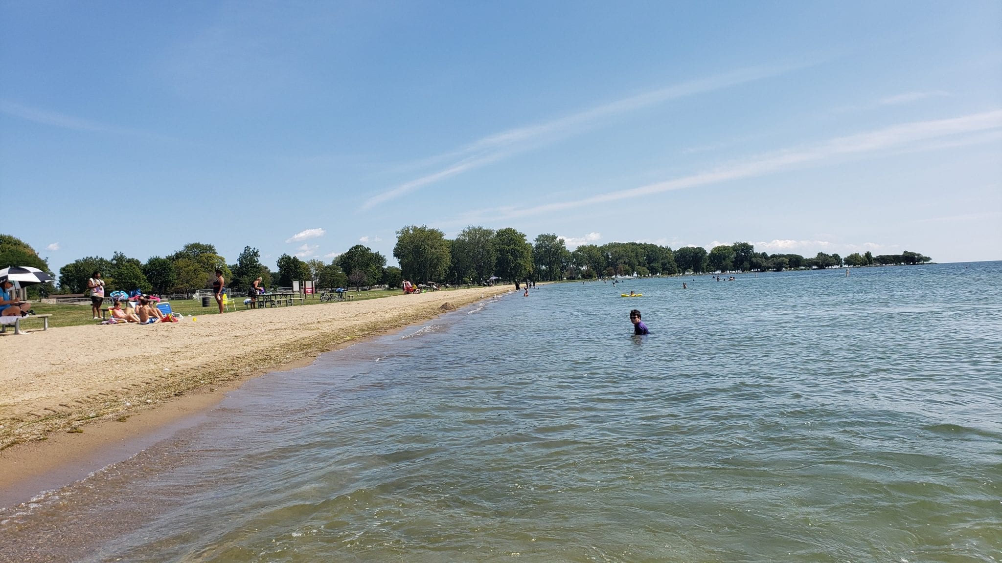 Lake St. Clair Metropark in Harrison Township Visitor's Guide and Photos