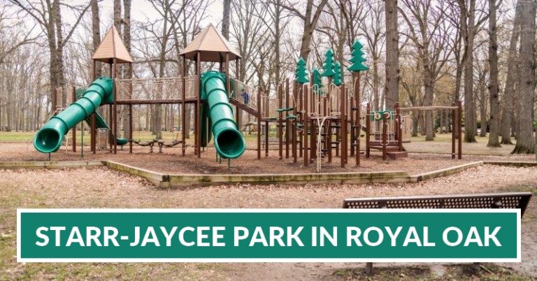 Starr-Jaycee Park in Royal Oak Playground & Train Rides