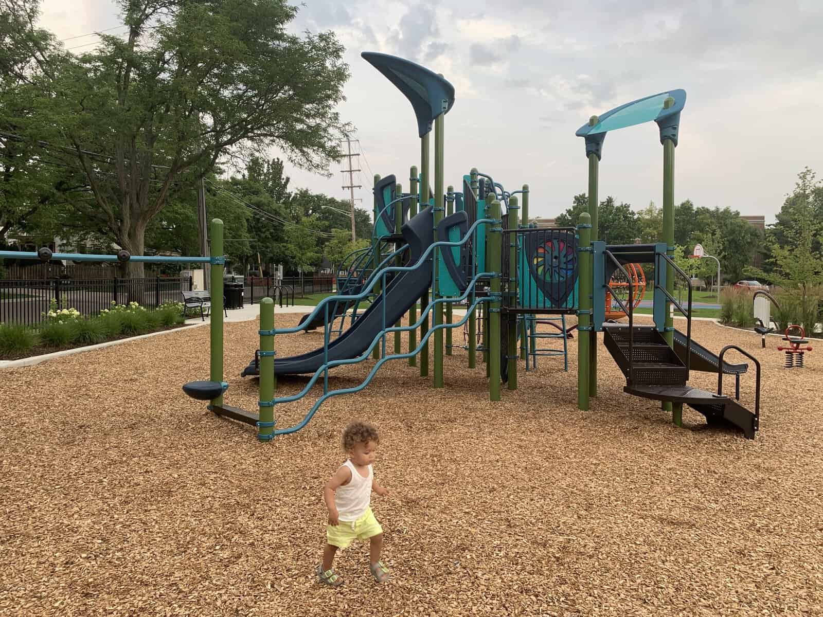 Adams Park in Birmingham: a Renovated Neighborhood Park