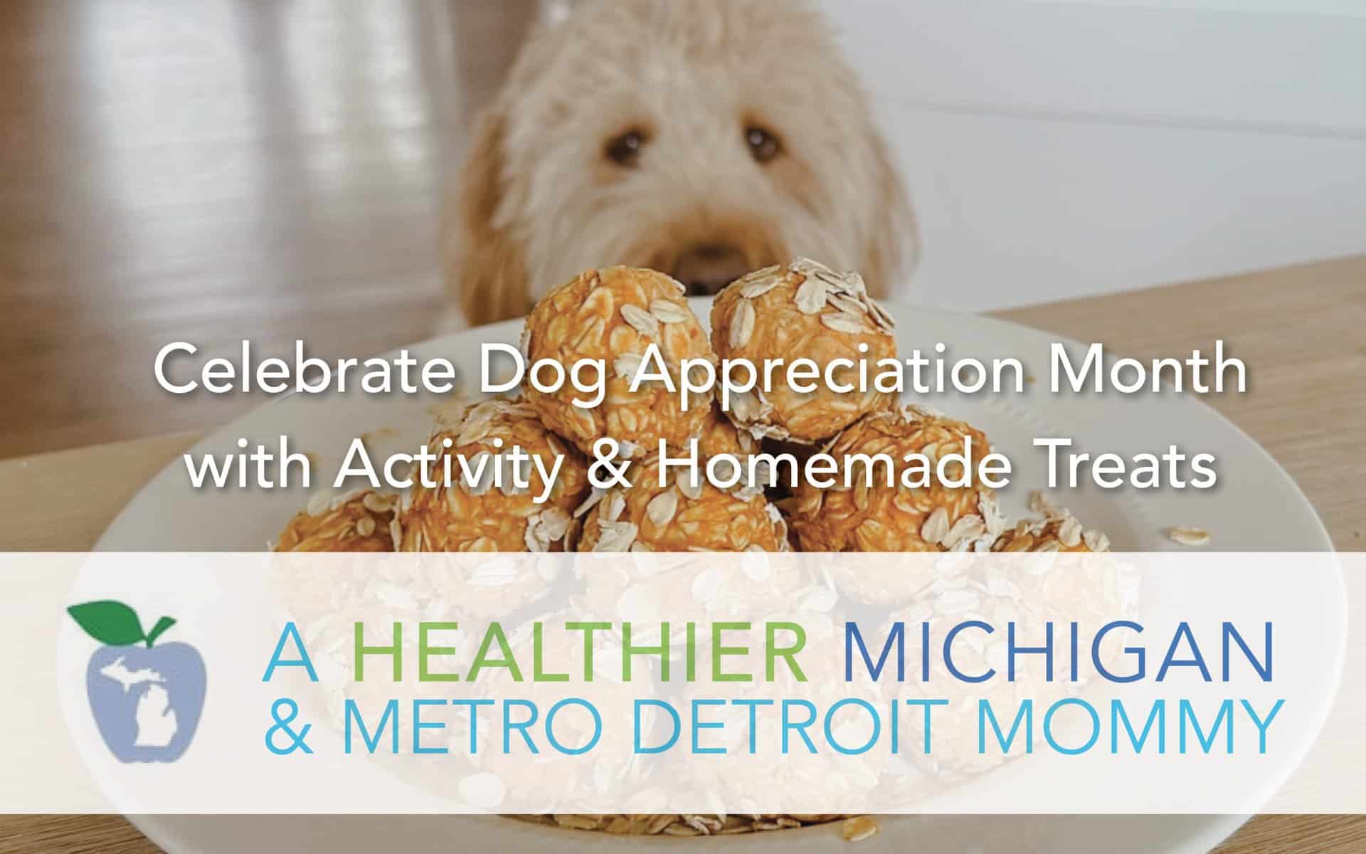 Celebrate Dog Appreciation Month with Activity and Homemade Treats ...